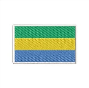 Gabon Flag Patch