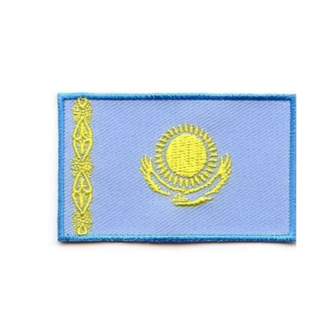 Kazakhstan Flag Patch