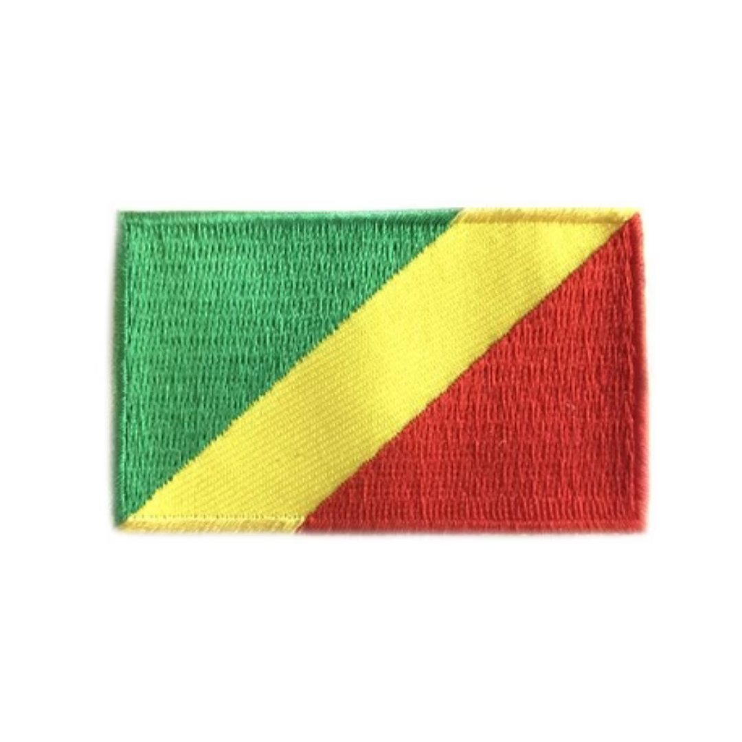 Republic Of The Congo Flag Patch 5969